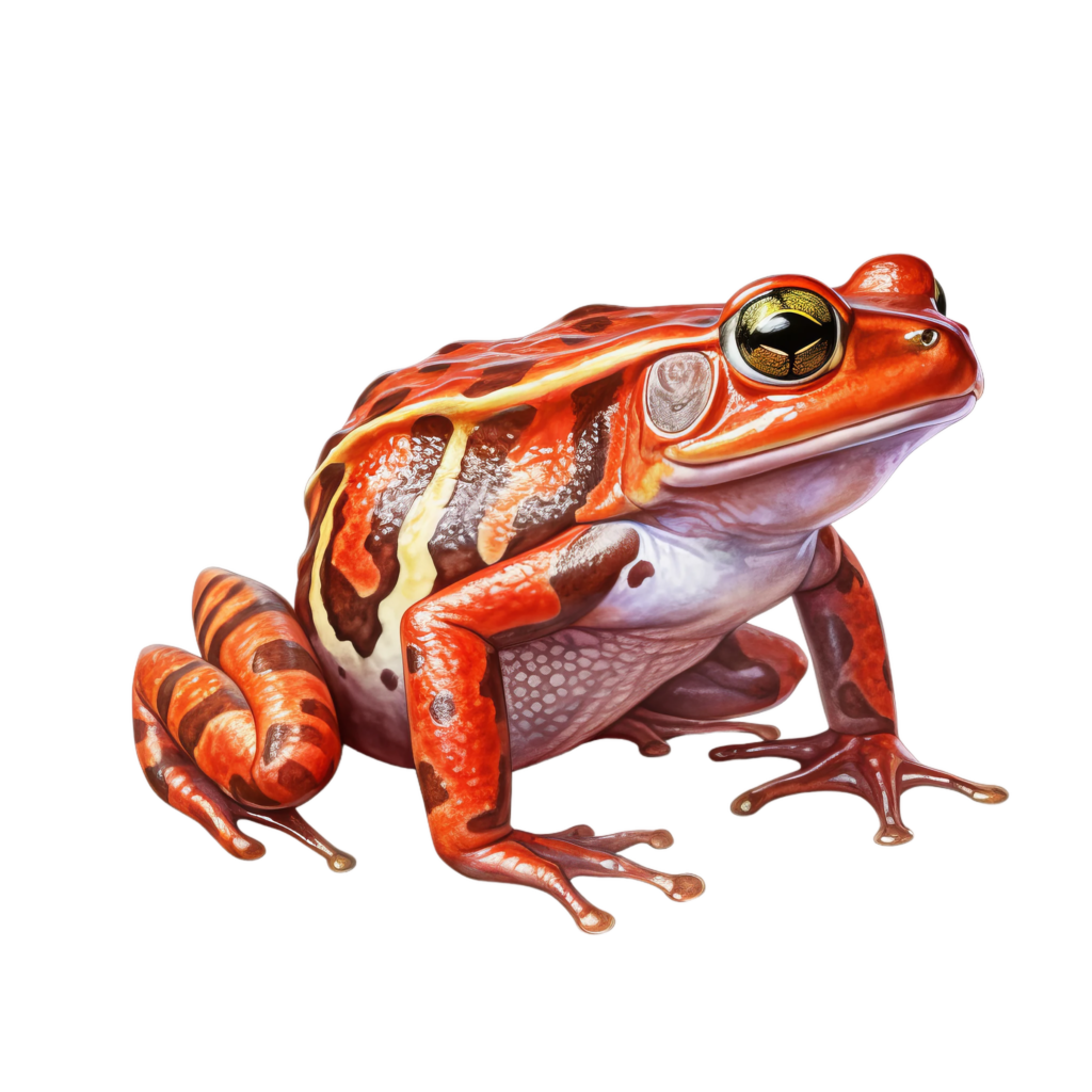 🐸 Tomato Frog – The Red Jewel of Madagascar! 🍅🌿 - BiologyBiology