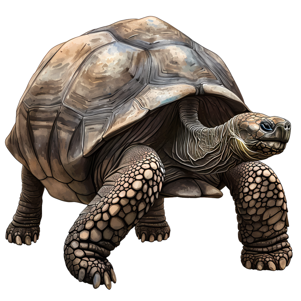 🐢 Giant Tortoise – The Slow and Steady Giant! 🌿⏳ - BiologyBiology